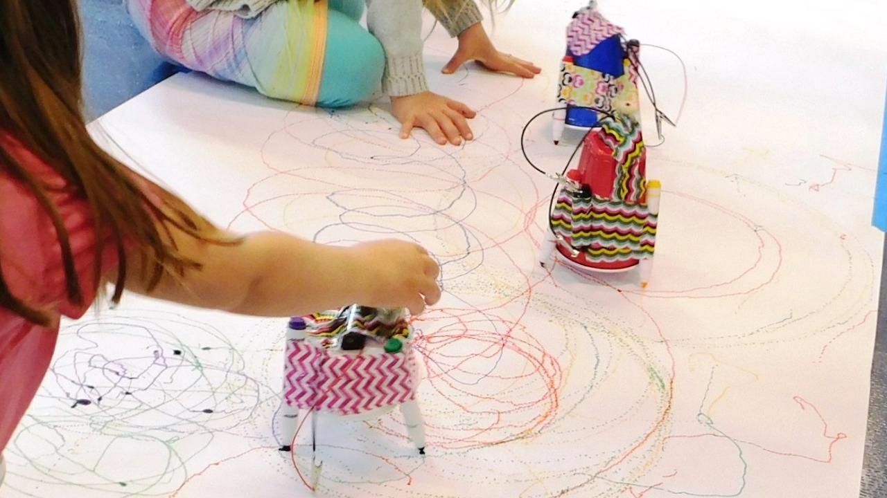 Everyday Engineering: Scribble Bots | Discovery Museum