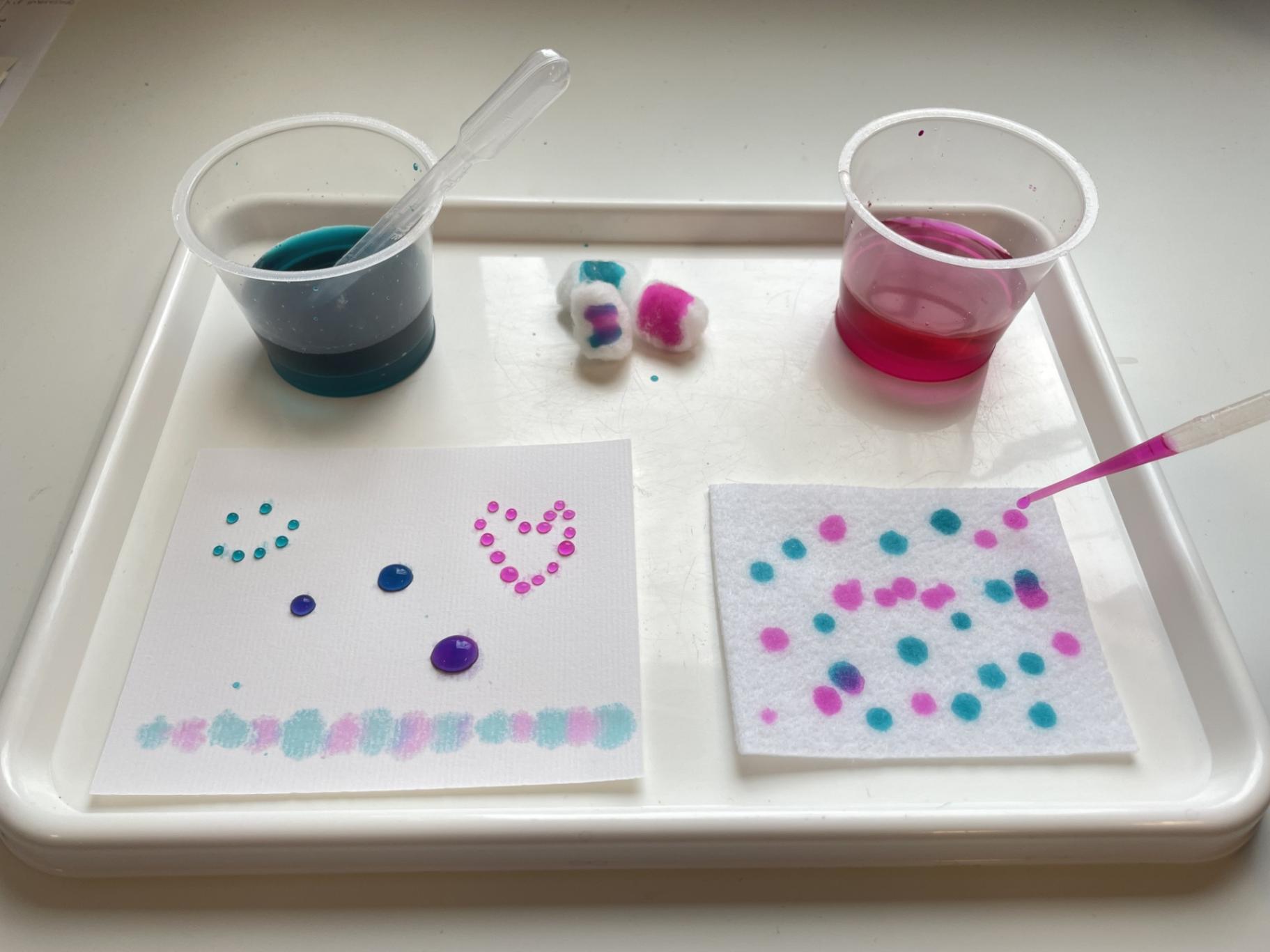 Painting With Pipettes | Discovery Museum
